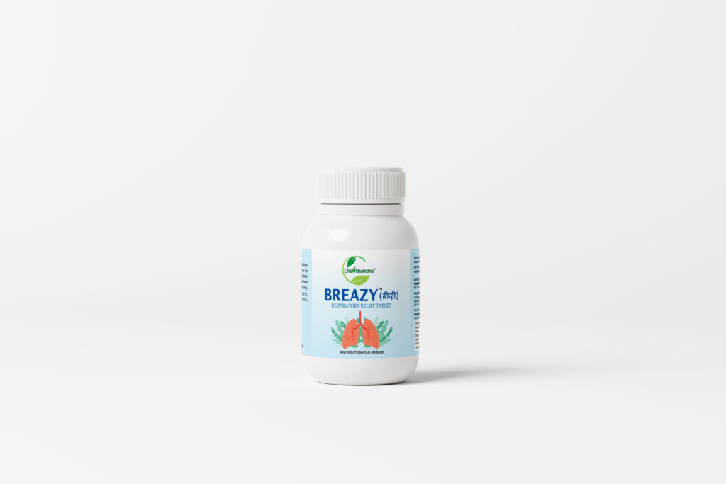 Breazy Respiratory Relief Tablet (60 Tab) - Chaukhambha Healthcare ...